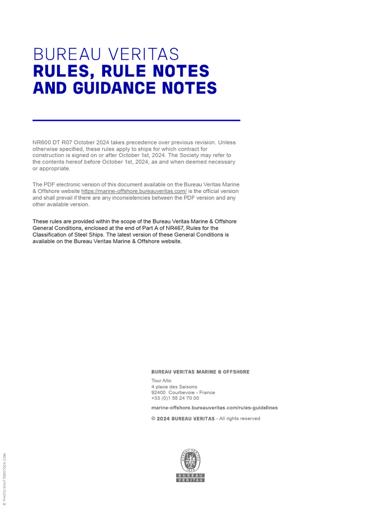 BV - Rules and Notes | PDF