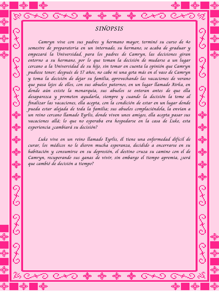001.02 Volumen 1 Un Verano Con Luke (Sinopis) | PDF