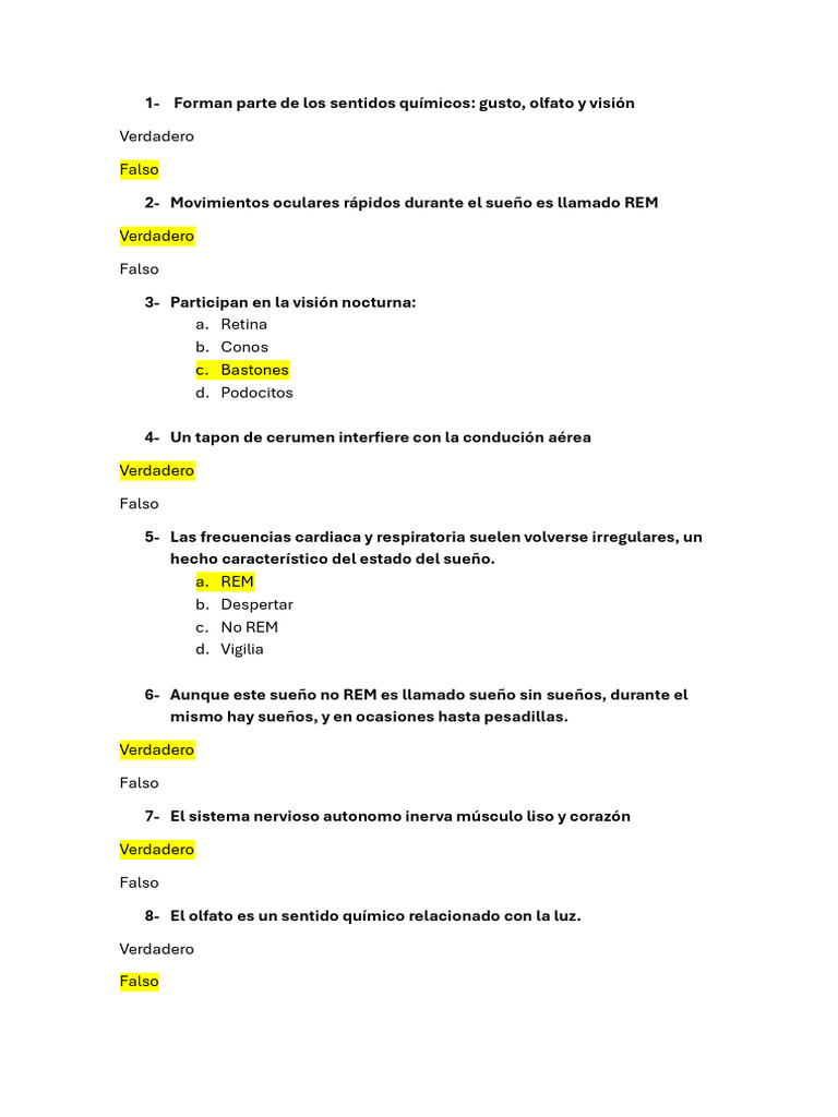 Matraca 2P Fis II | PDF | Movimiento rápido del ojo Sueño | Dormir