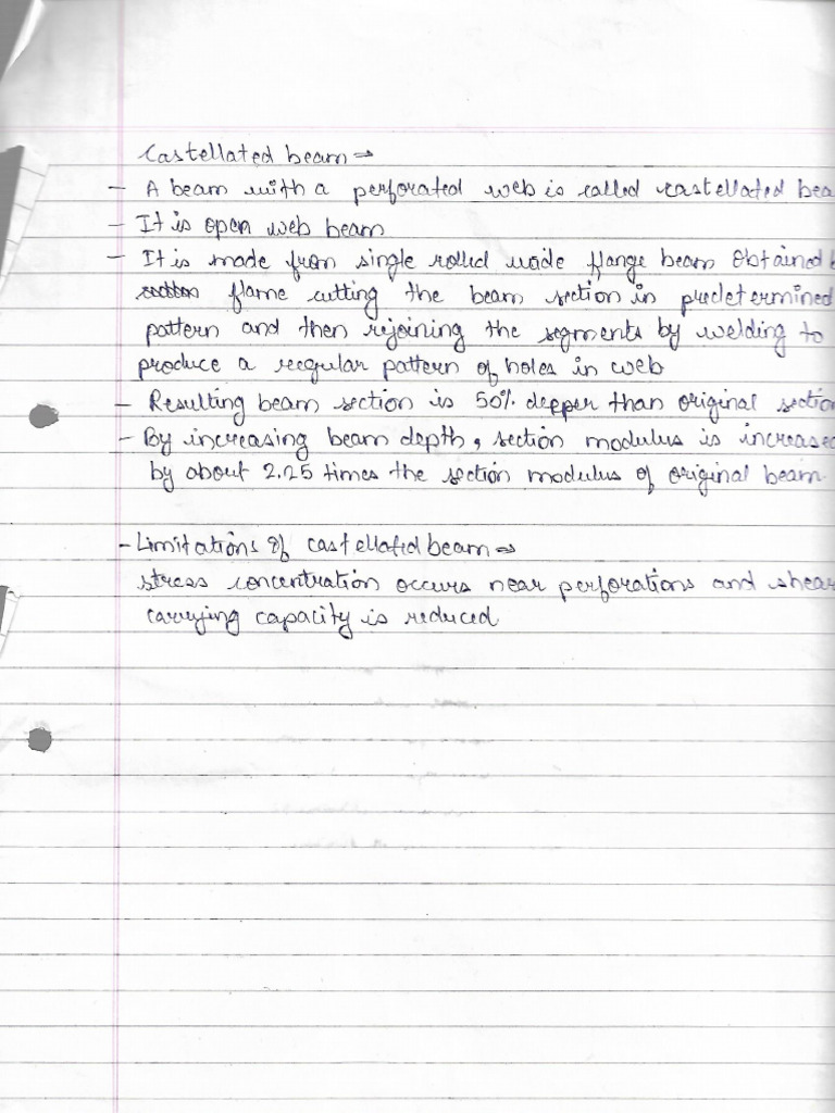 Castellated Beam | PDF