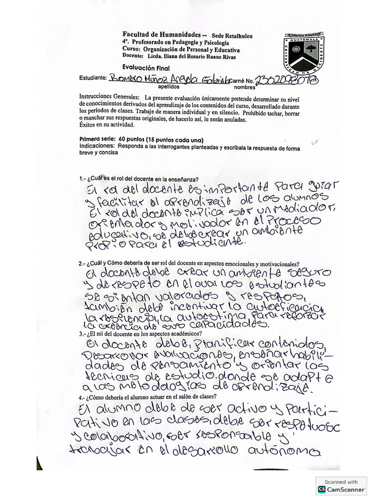 Eval Admin Escolar | PDF