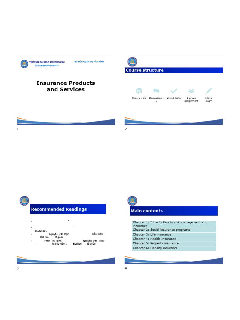 Slide_Insurance | PDF | Life Insurance | Insurance