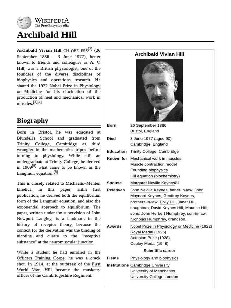 Archibald_Hill | PDF