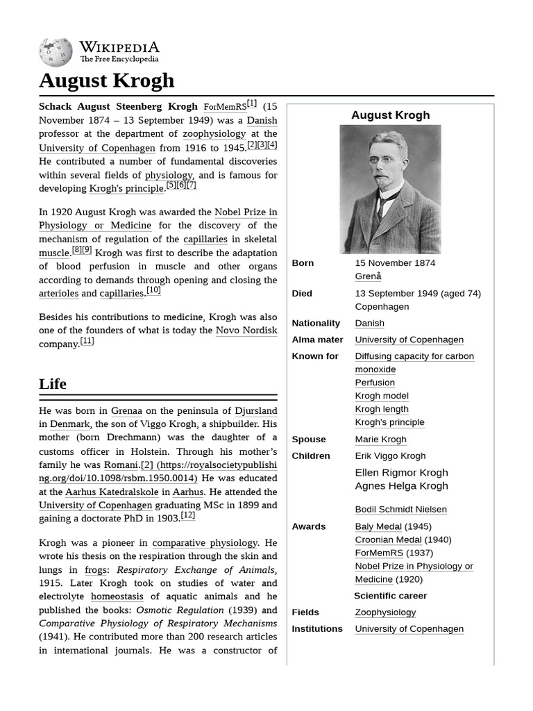 August_Krogh | PDF