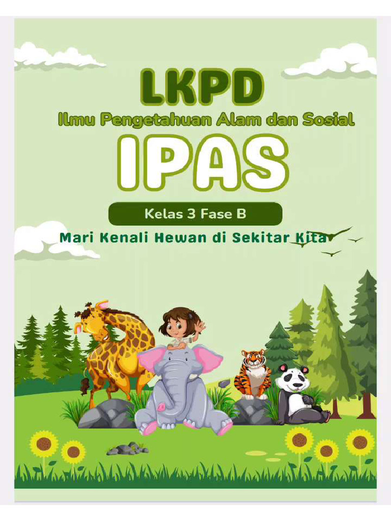 LKPD IPAS Kelas 3 BAB 1 Mari Kenali Hewan Di Sekitar Kita | PDF