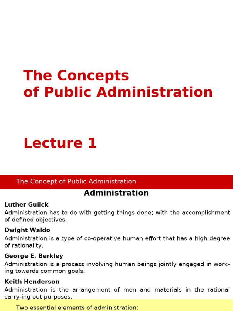 PPA Lecture 1 | PDF | Administrative Law | Separation Of Powers