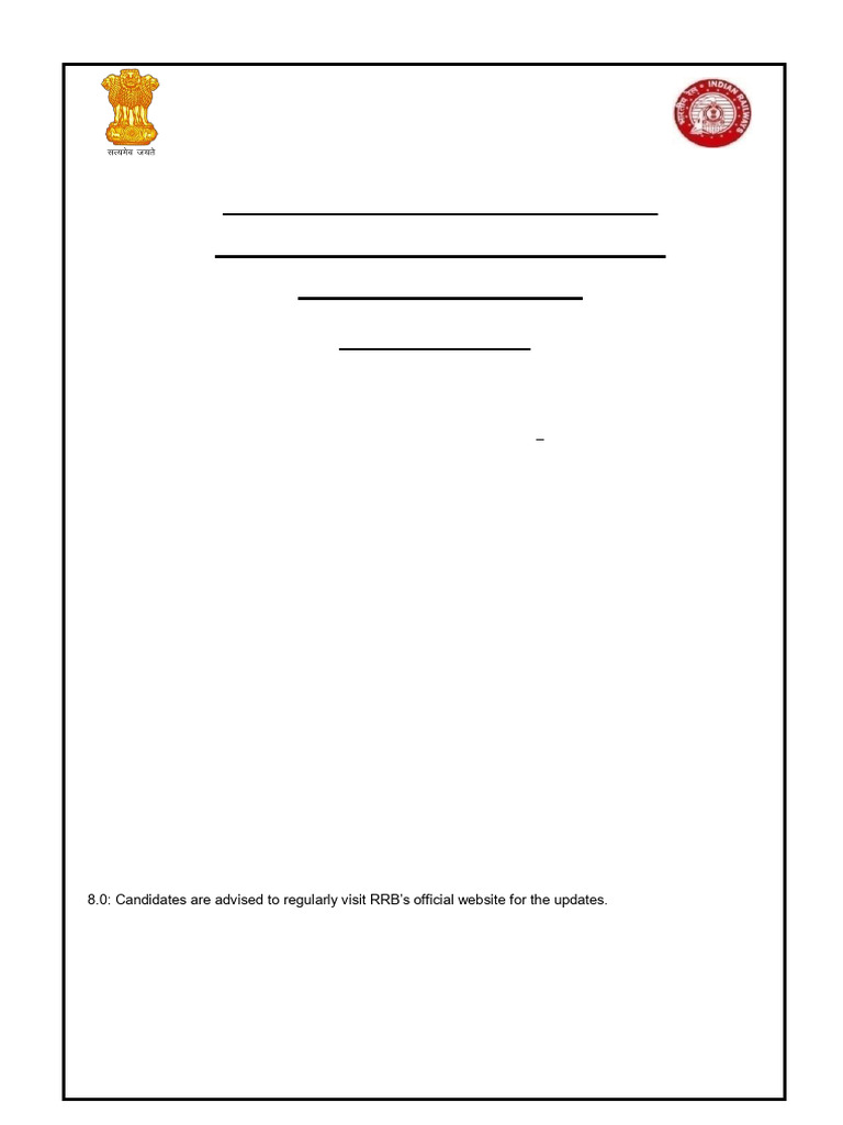 Additional DV Notice of Upsc and Railways | PDF