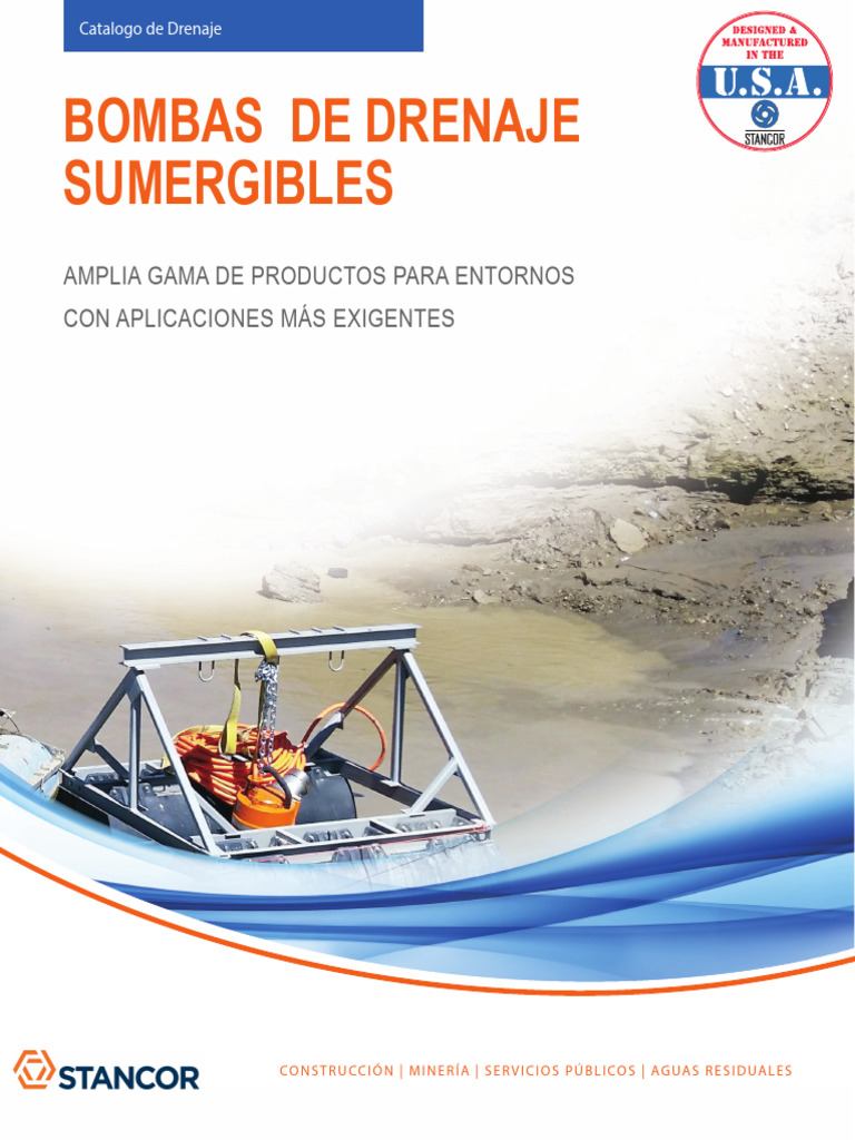 Bombas de Drenaje Stancor: Calidad y Durabilidad | PDF | Calidad ...