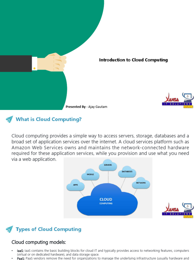 AWS Intro | PDF | Cloud Computing | Amazon Web Services