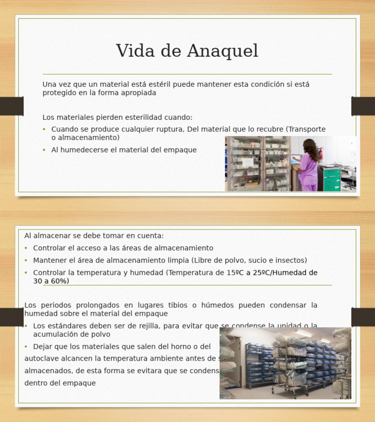 Almacenamiento Seguro de Materiales Estériles | PDF