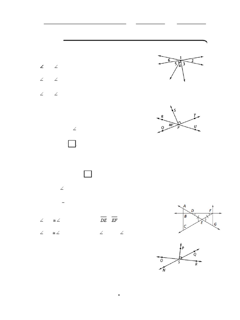 Practice L1-5 | PDF | Geometry | Mathematics