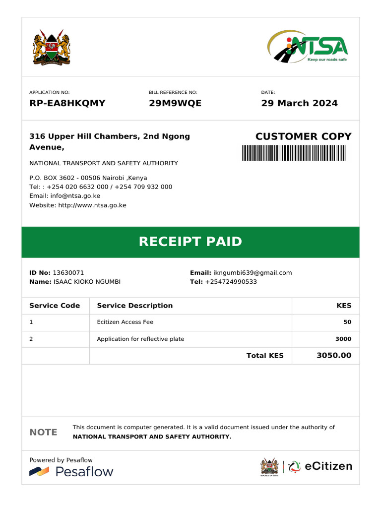 RP-EA8HKQMY-RECEIPT | PDF | Written Communication