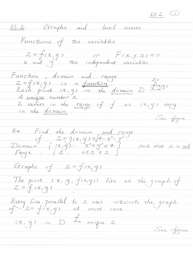 multivariable calculus | PDF