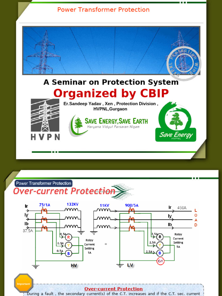 TF_protection | PDF | Transformer | Electrical Impedance