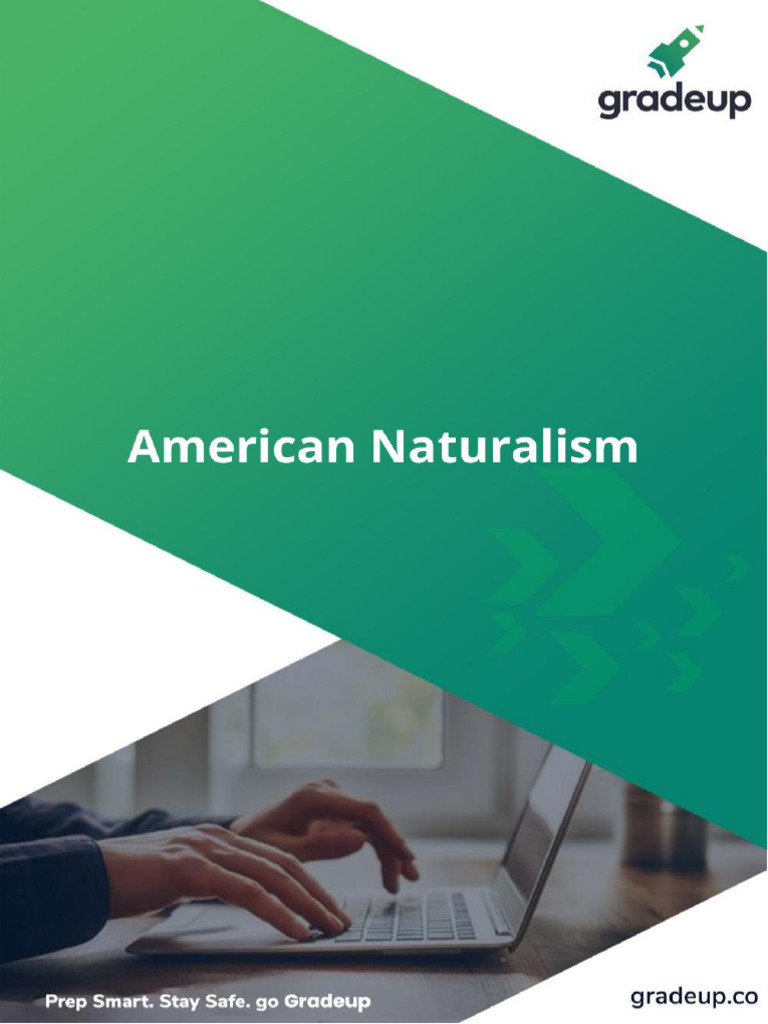 American Naturalism PDF Sister Carrie The Call Of The Wild