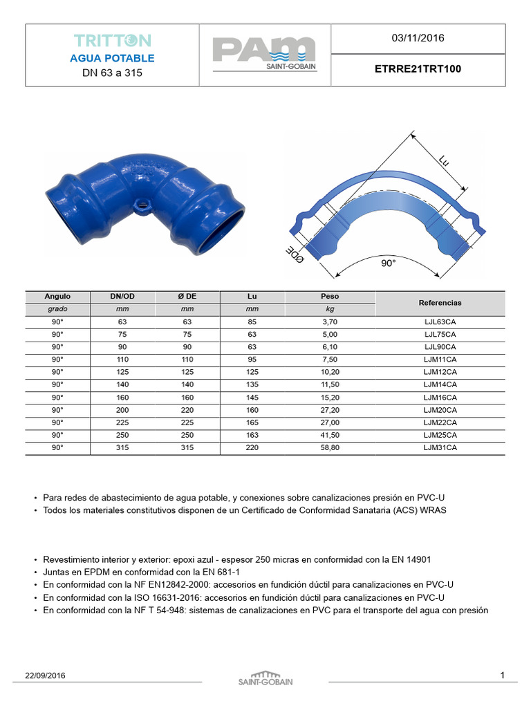 ETRRE21TRT100 Coude C4 Tritton | PDF