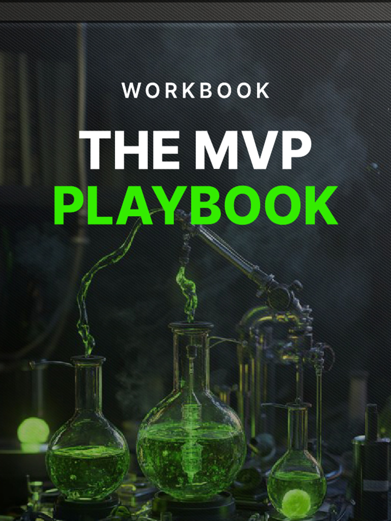 The MVP Playbook - Workbook | PDF | Usability | Cognitive Science