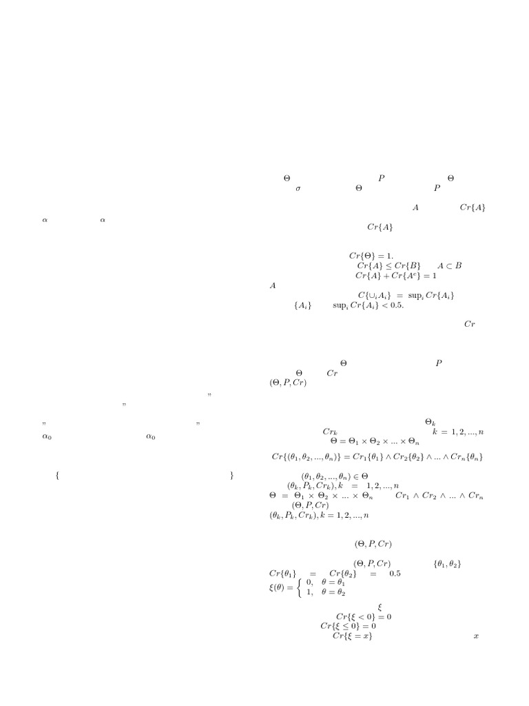 Some Application Of Random Fuzzy Queueing System Based On Fuzzy Simulation Pdf Axiom