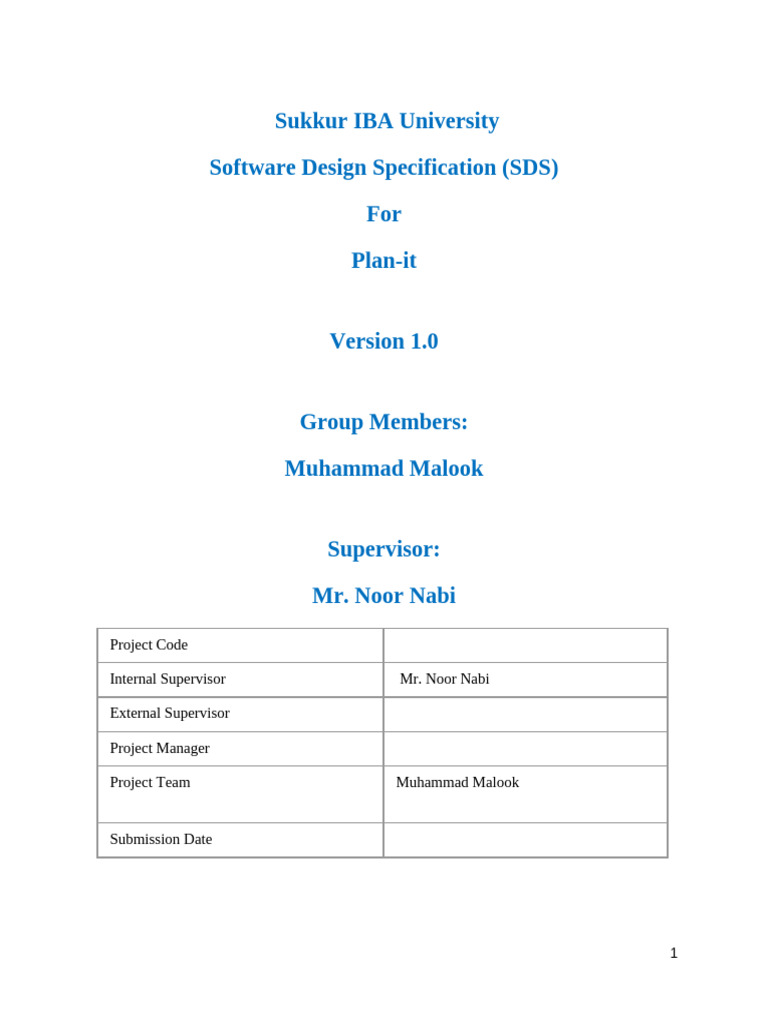 SDS 18F19 Plan It | PDF | User (Computing) | Login