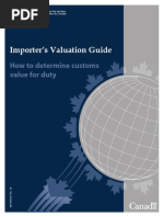 Customs Valuation Rules 2007 | PDF | Prices | Sales