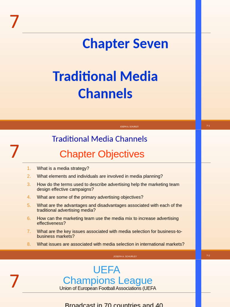 7_traditional Media Channels (1) | PDF | Advertising | Mass Media
