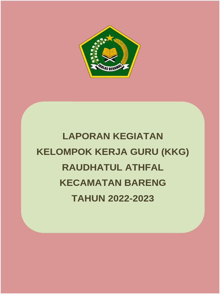Laporan KKG | PDF