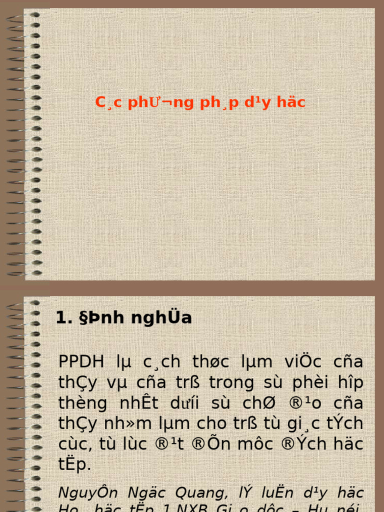 Các PPDH | PDF