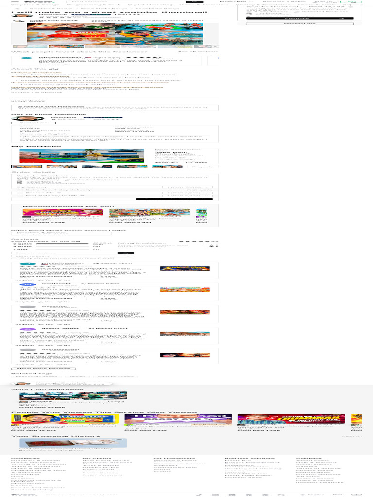 YouTube Thumbnail Design Pros | PDF | You Tube