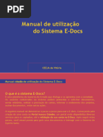 Como Enviar Documentos no E-DOCS | PDF | Informática | Programas