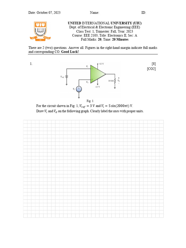 233_EEE_2103_CT_1 | PDF