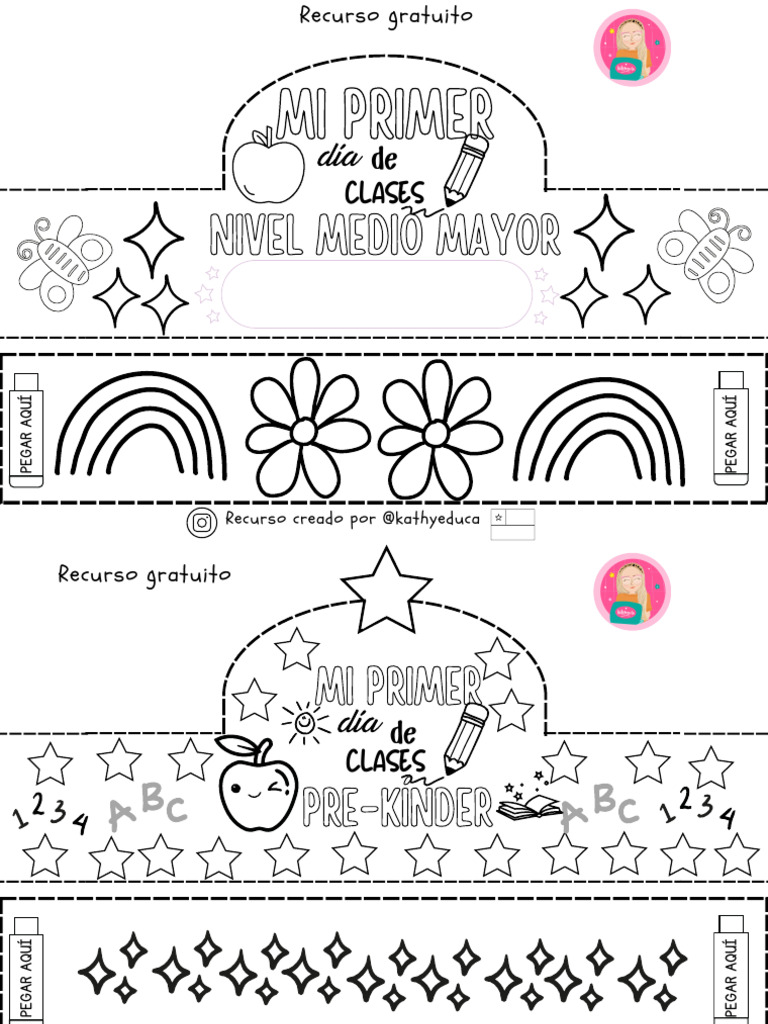 Coronas Primer Dia Clases | PDF