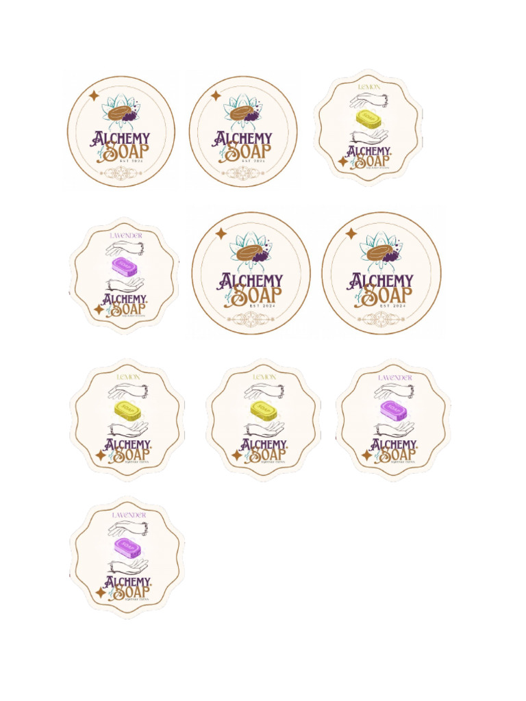 Sticker Alchemy of Soap, by Mix and Match Group | PDF