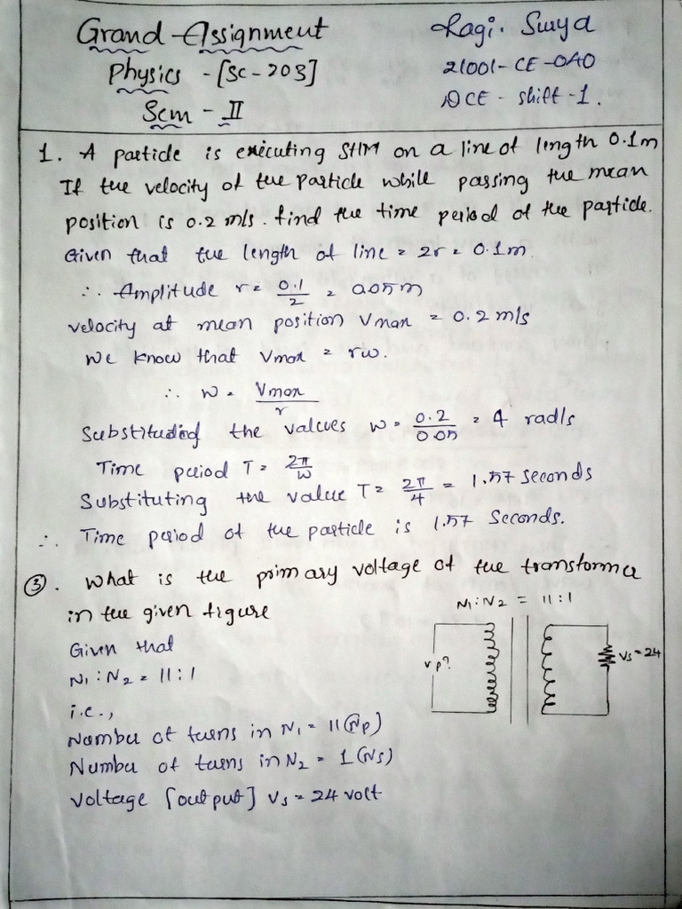 Grand Assignment | PDF | Quantum Electrodynamics | Condensed Matter Physics