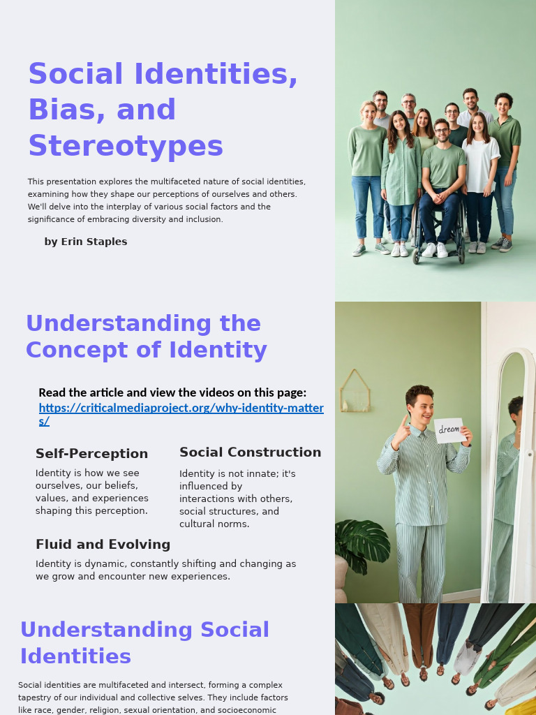 Understanding Social Identities and Bias | PDF | Bias | Identity ...