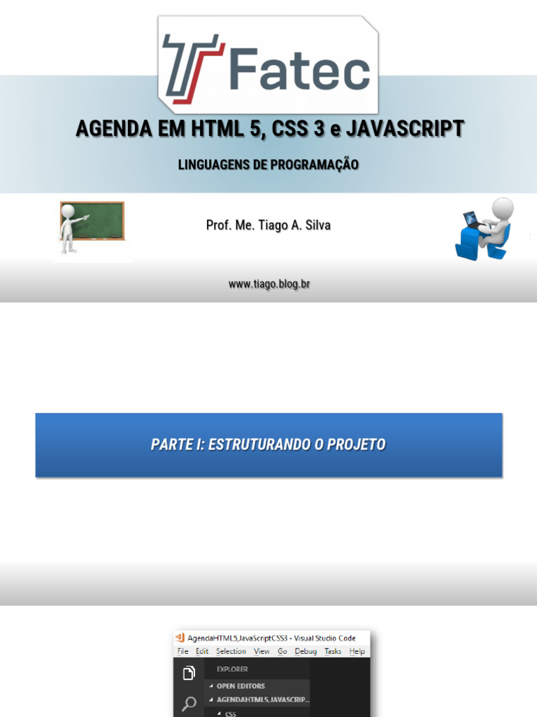 Agenda Web: HTML5, CSS3 y JS | PDF