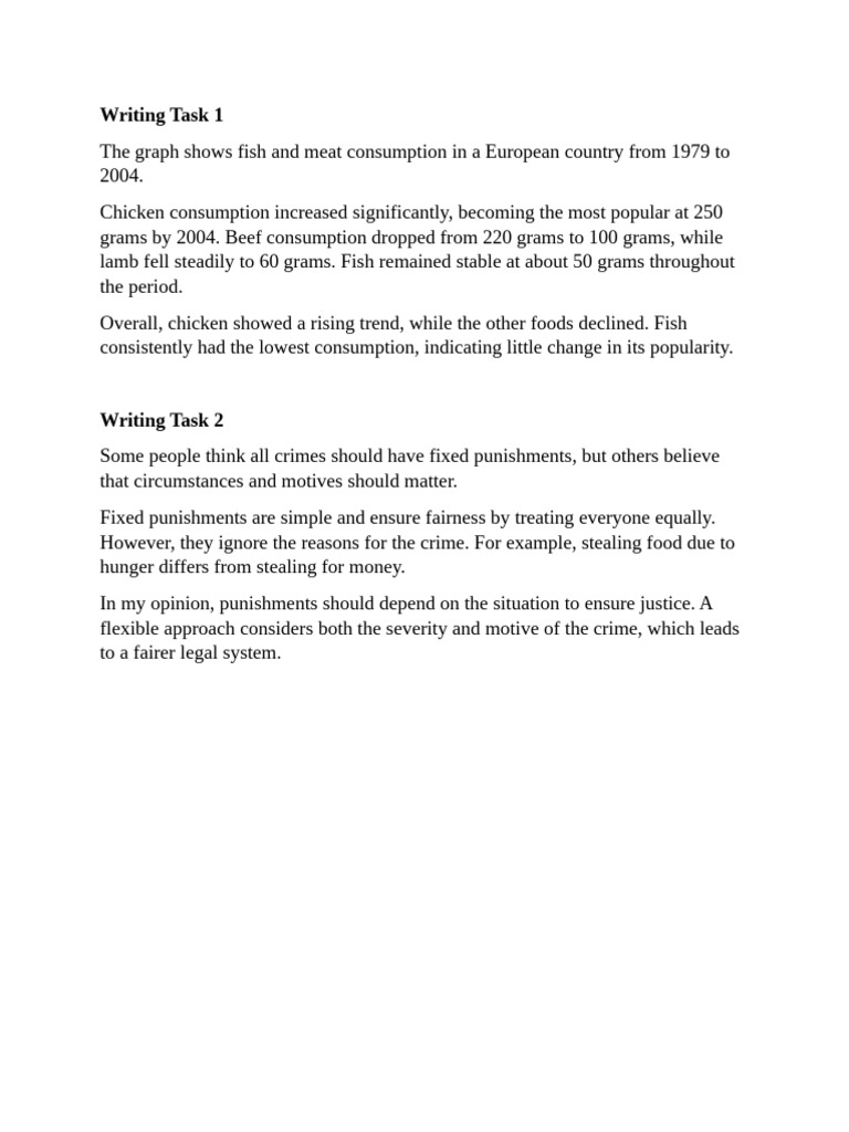 Writing Task 1 | PDF