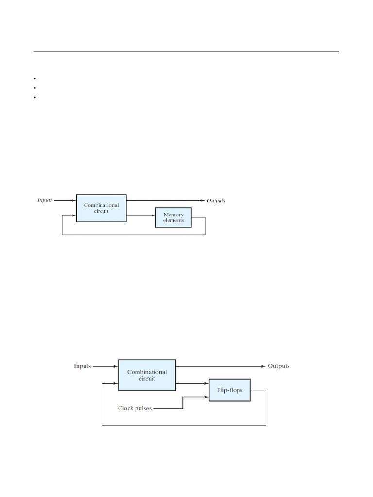 CSE231L - Lab 8 - Synchronous Sequential Circuits | PDF | Electronic Circuits | Logic Gate