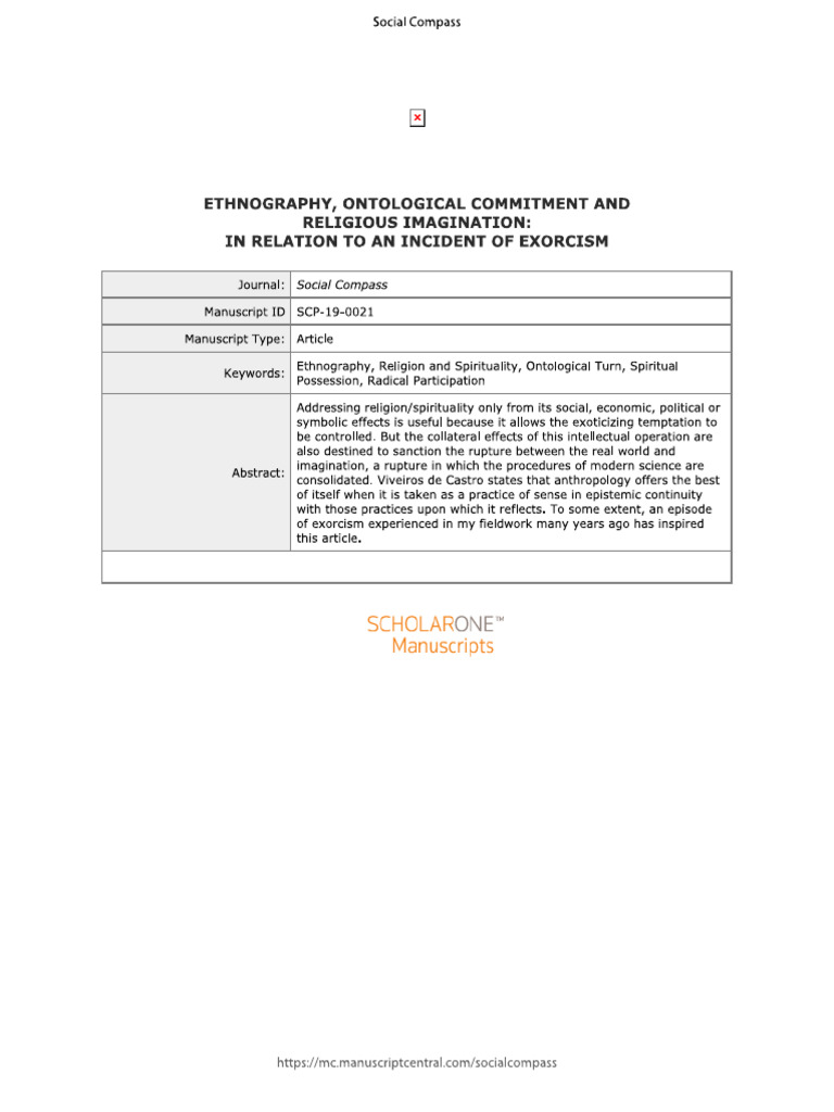 Exor Social Compass | PDF