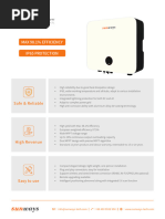 Microtek On Grid Inverters Datasheet | PDF | Power Inverter ...