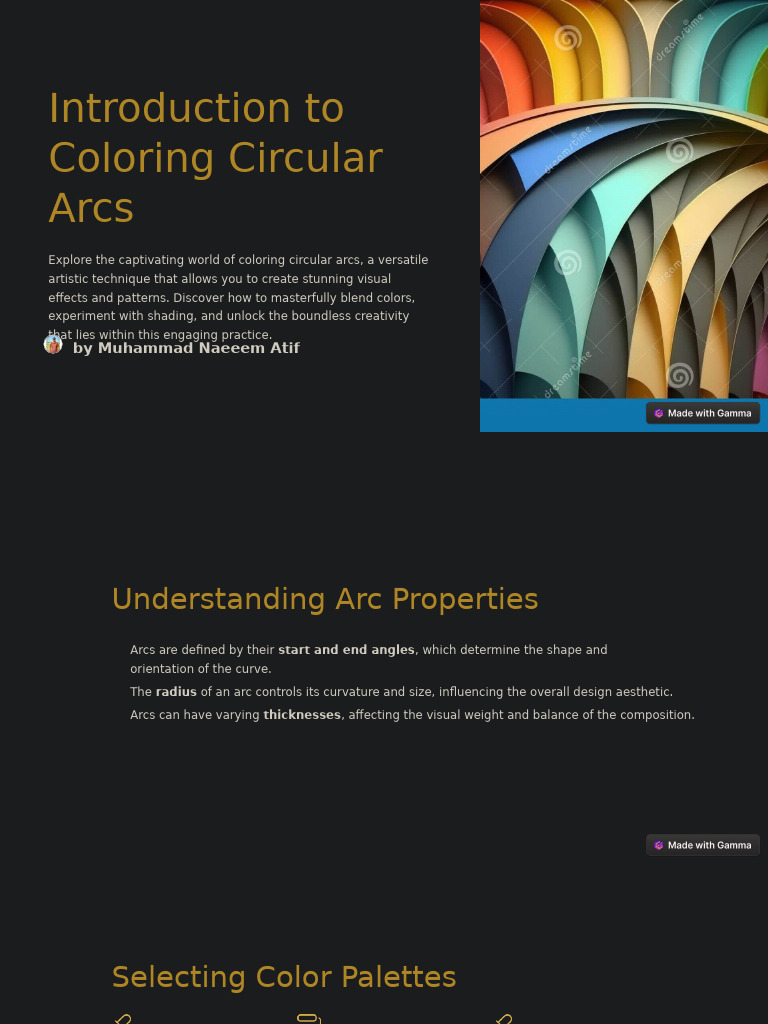Introduction To Coloring Circular Arcs | PDF | Symmetry | Vision