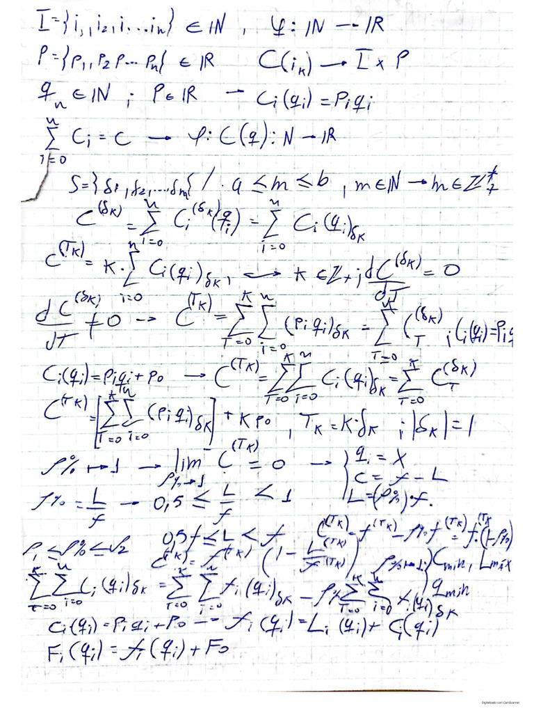 Compilado Métodos Matemáticos (Funções & Cálculo) | PDF