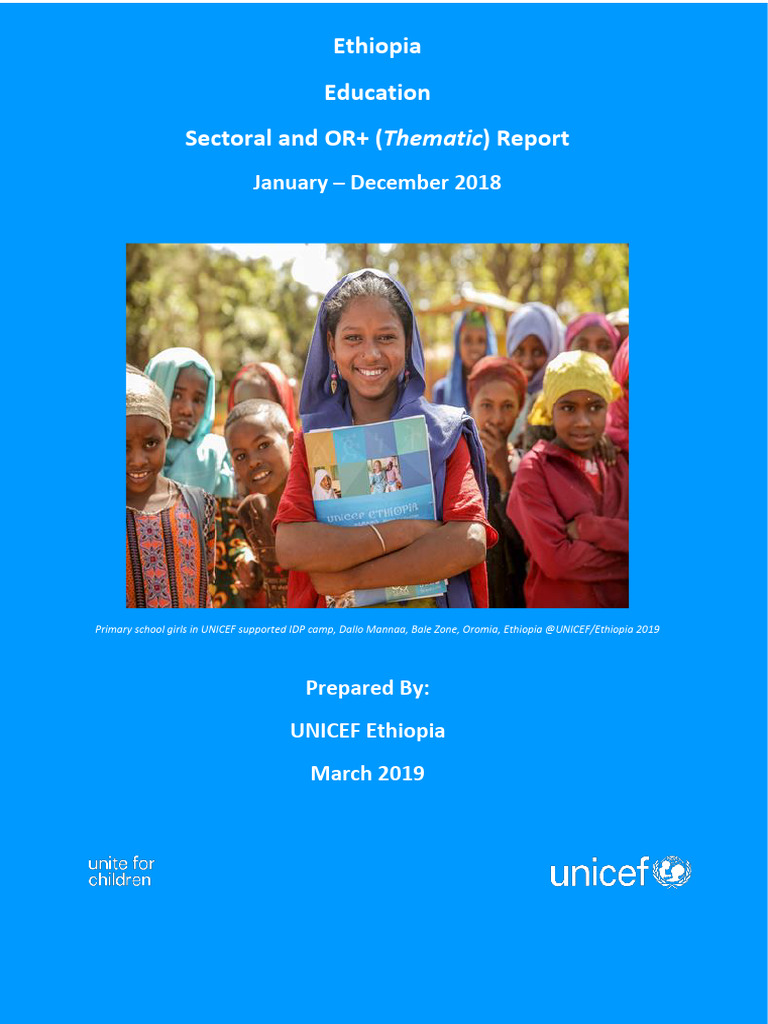 Ethiopia-TP4-2018 | PDF | Internally Displaced Person | Early Childhood ...