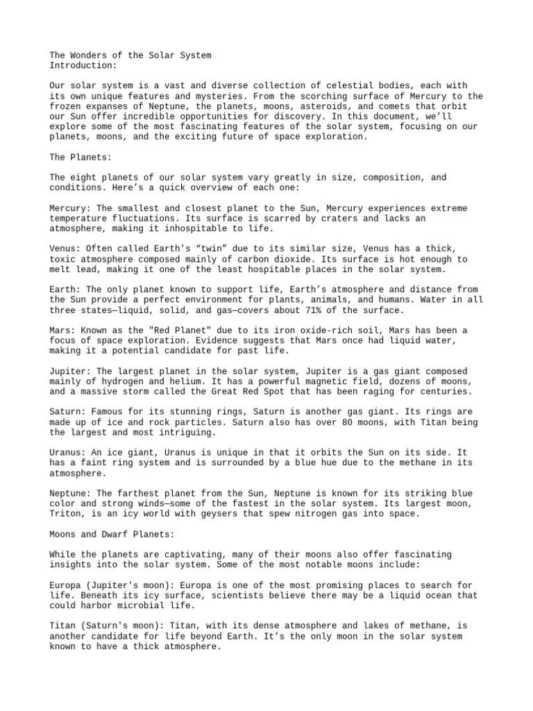ai2 | PDF | Planets | Solar System