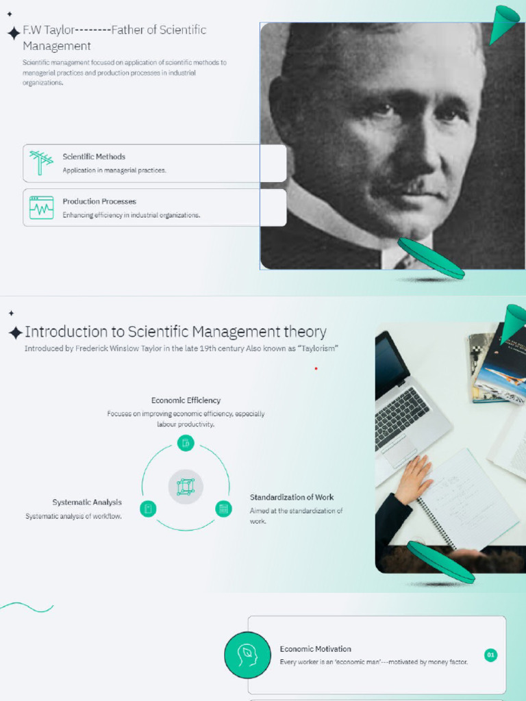 Scientific Management Theory | PDF