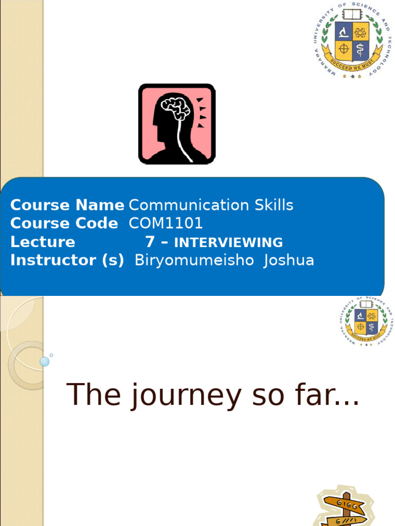 Lecture 9 Interviewing | PDF | Interview | Job Interview