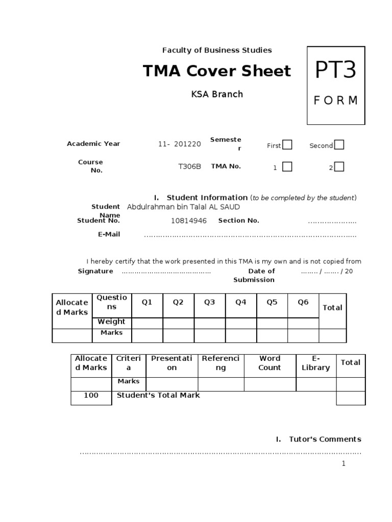 TMA T205B Answer Complete | PDF | Strategic Management | System