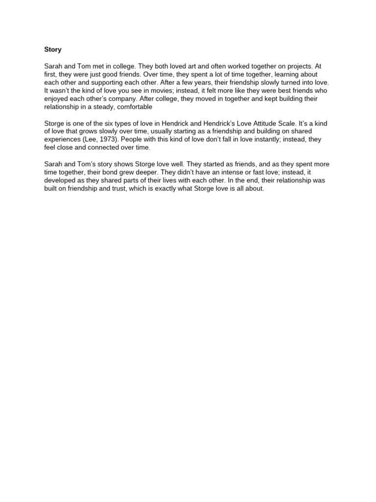 Story | PDF