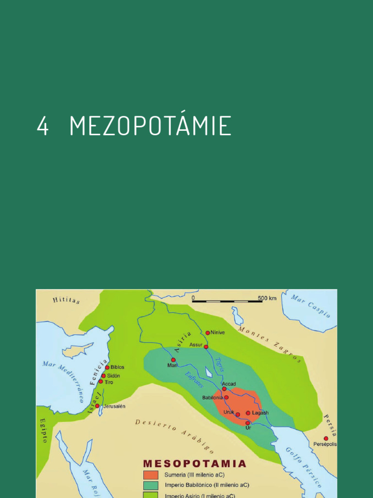 1AG Prezentace 4 Mezopotamie | PDF