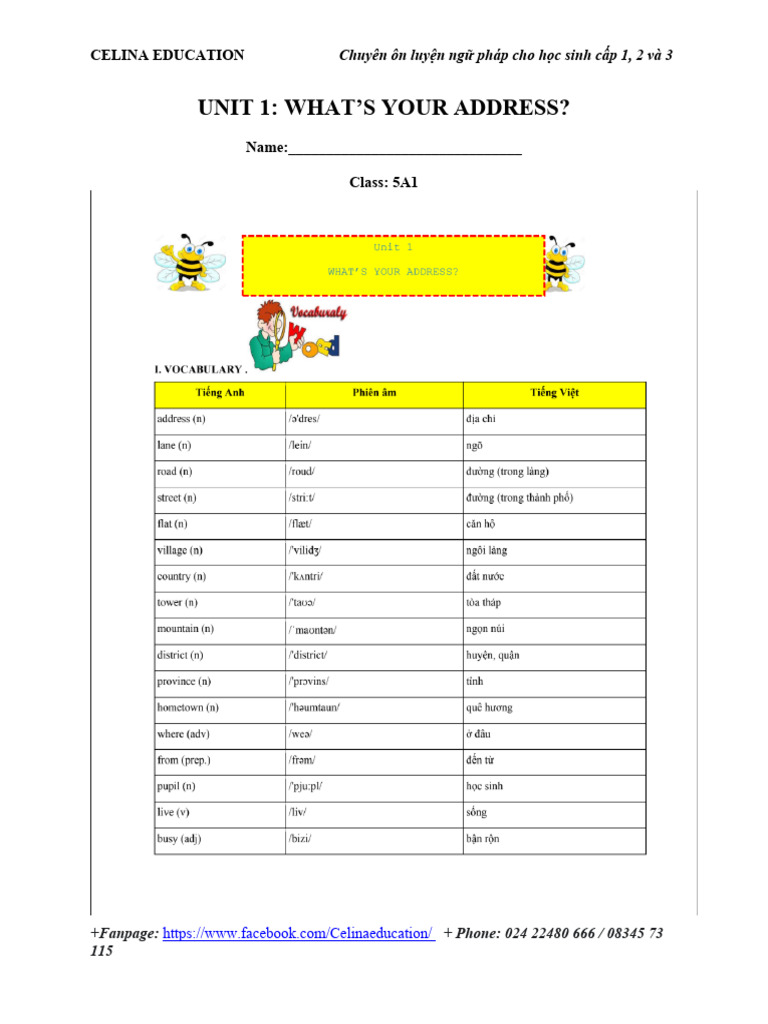 5A1 - Unit 1 | PDF