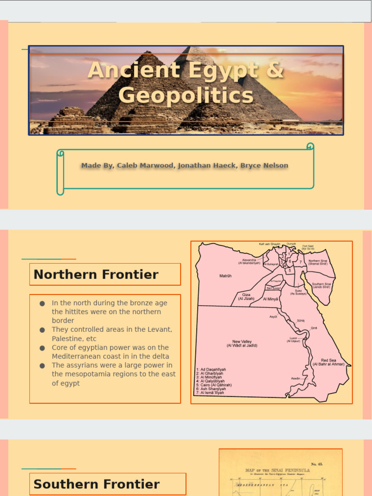 Ancient Egypt: Geopolitics & Resources | PDF | Ancient Egypt